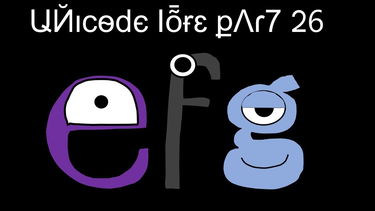 Unicode Lore Part 26 - YouTube