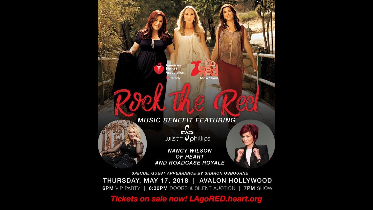 ROCK THE RED Music Benefit - YouTube