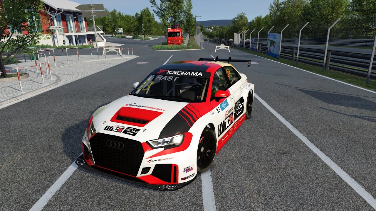 Audi RS3 '18 LMS TCR, Nordschleife Tourist, Assetto Corsa 2019 - YouTube