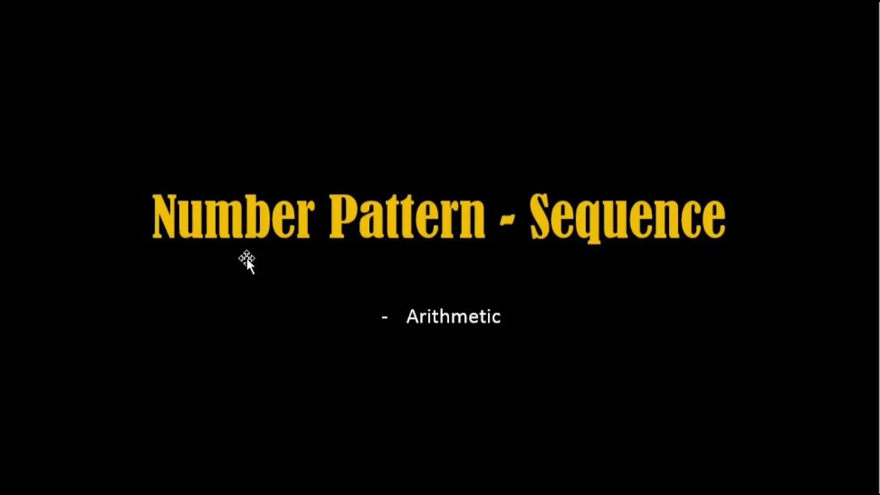 Number Pattern - part 2 - Easy to follow steps to solve Arithmetic Sequence problems_Grade 12 ...