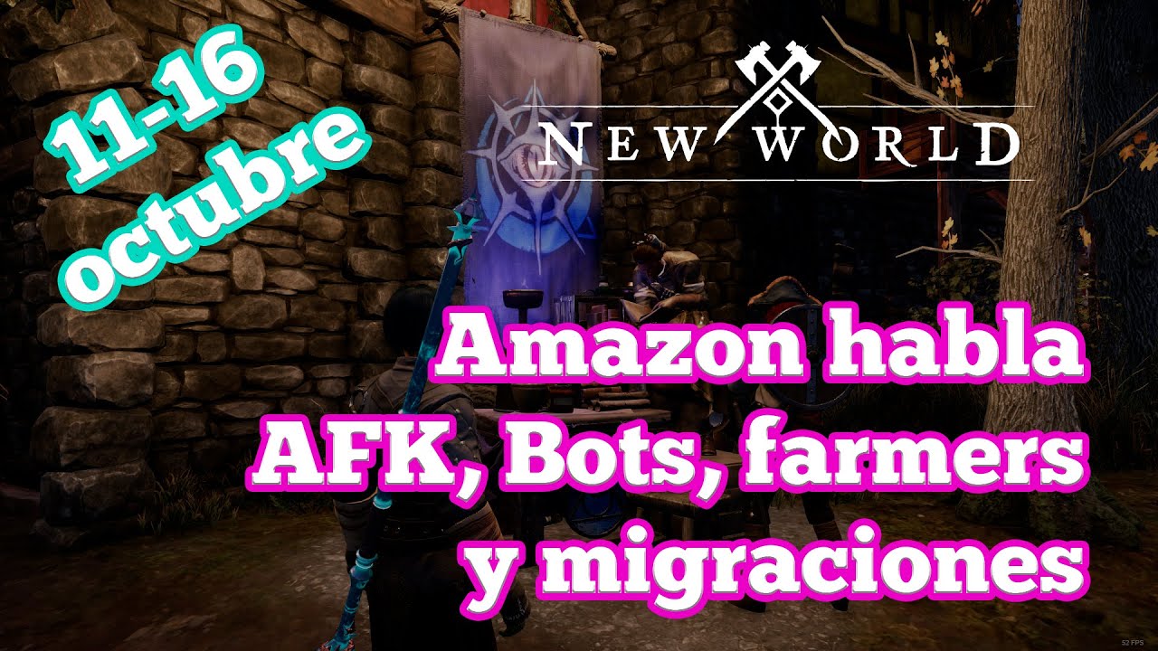 New World: Amazon habla de los AFK, los Farmer y las migraciones - YouTube