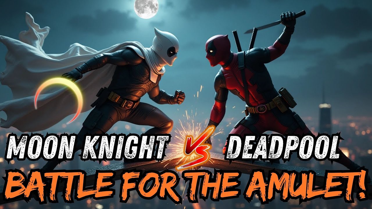 Deadpool vs. Moon Knight: Who Will Claim the Amulet? - YouTube