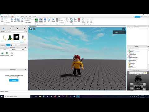 How to make your own character in Roblox Studio - YouTube