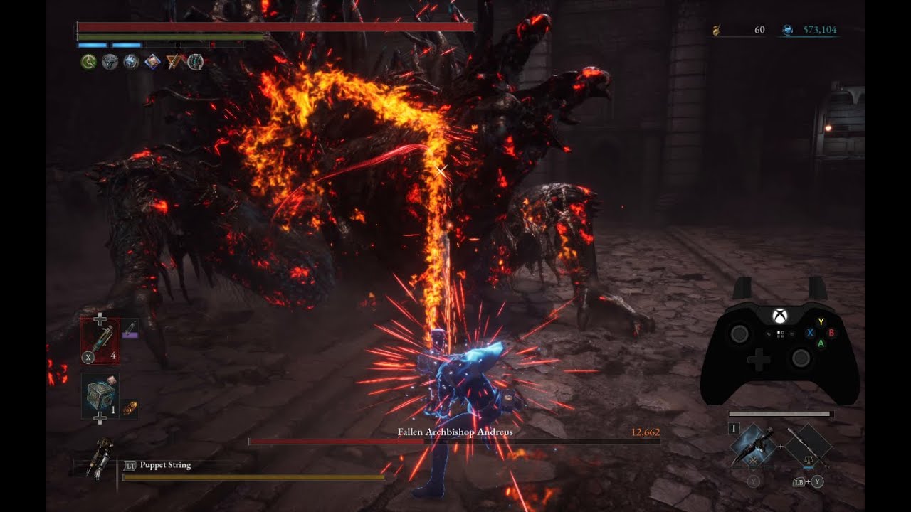 Lies Of P Fallen Archbishop Andreus 16 Exploding Pickaxe Youtube 8276