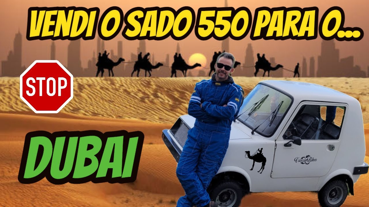 Vendi o meu Sado 550 para o DUBAI Sell my car to Dubai - YouTube