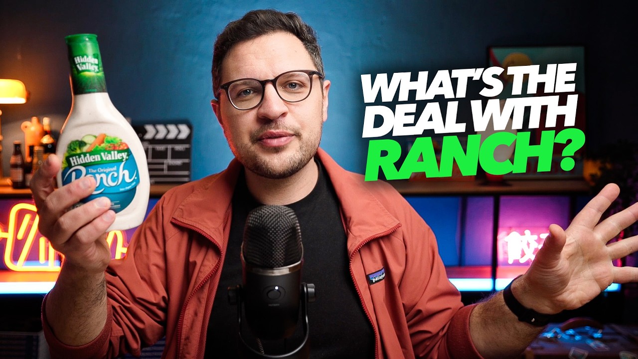 Don't Buy Ranch Dressing, Make This Instead - YouTube