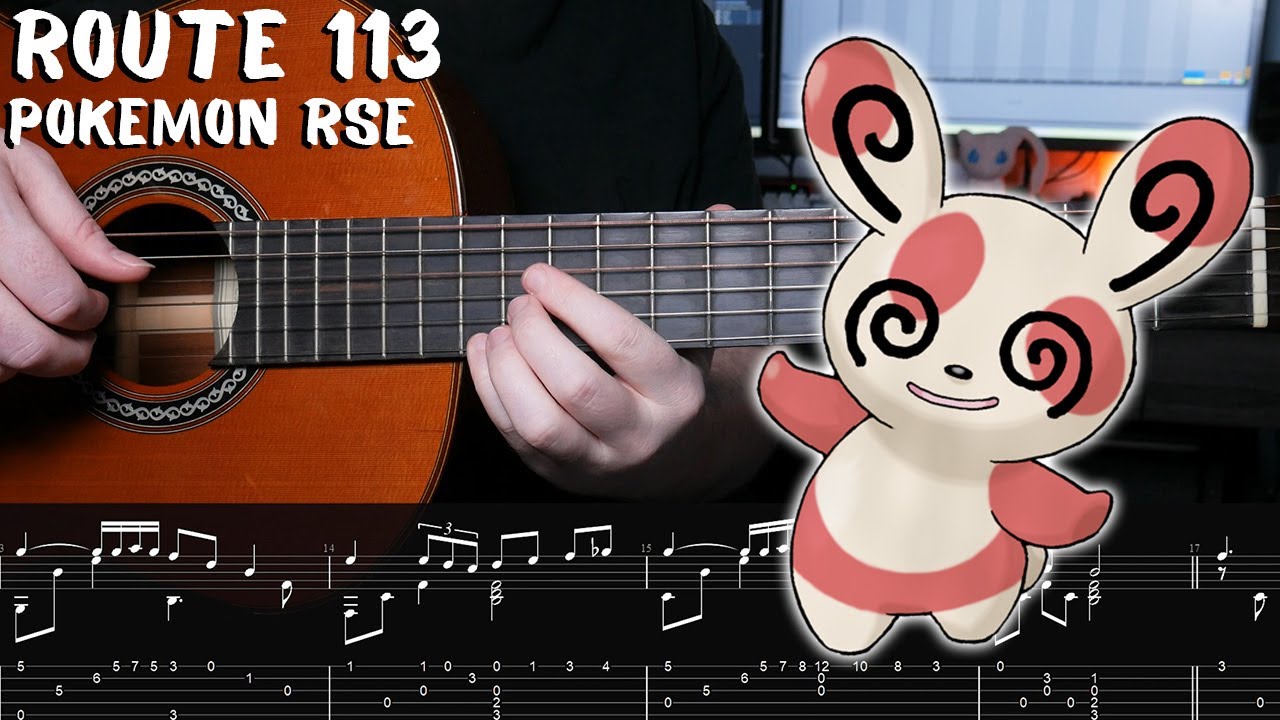 Route 113 - Pokemon Ruby/Sapphire/Emerald - Fingerstyle Guitar Tutorial ...