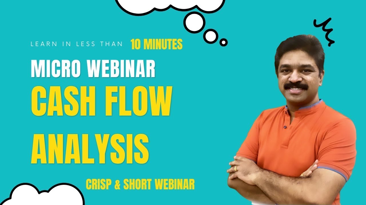 Cash Flow Analysis | Micro Webinar | CA Raja Classes - YouTube