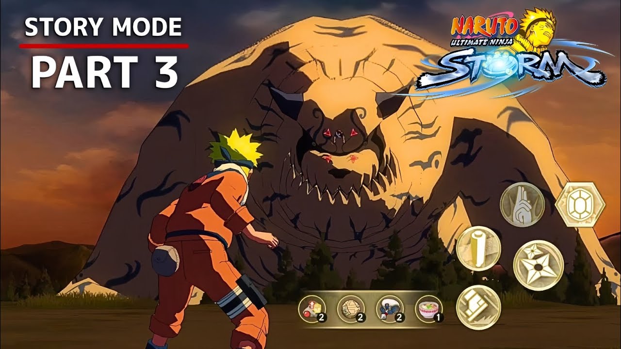 NARUTO: Ultimate Ninja STORM Mobile - Story Mode Gameplay Part 3 ...