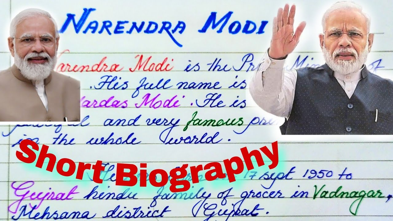 10 lines on Narendra Modi in english | Essay on our prime minister ...