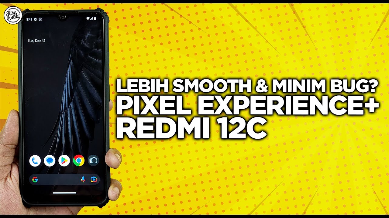 Install Custom Rom PIXEL EXPERIENCE PLUS Redmi 12C - Lebih Minim Bug ...