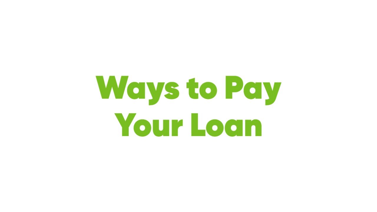 Ways to pay your loan in mobile and online banking - YouTube