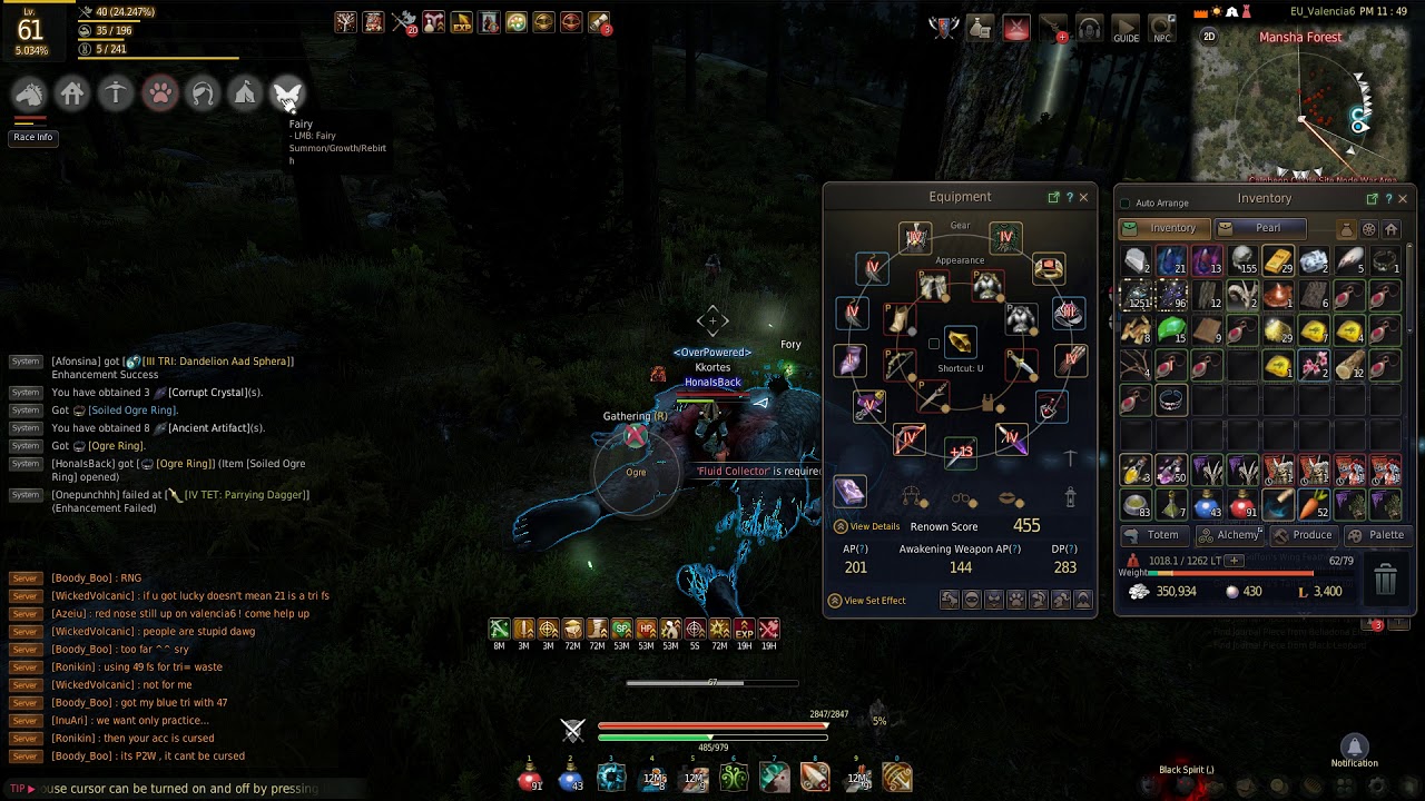 BDO - insane ogre run - YouTube