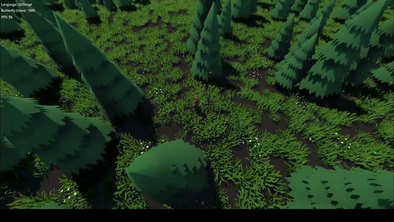 Godot C# VS GDScript Test - YouTube