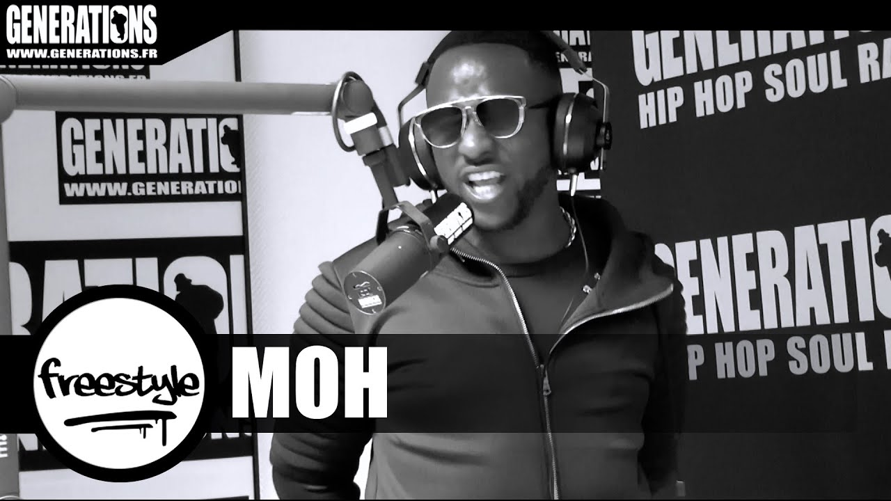 MOH - Freestyle #LartDesMots (Live des studios de Generations) - YouTube