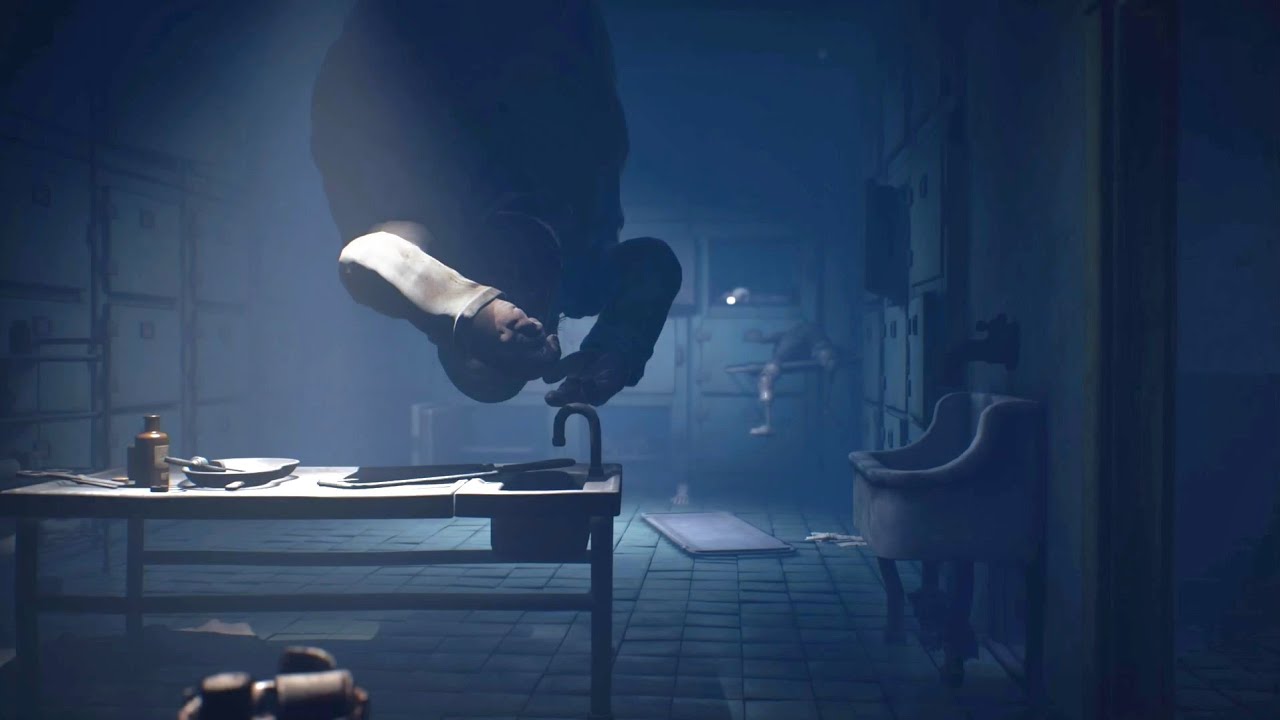 Little Nightmares 2. Giant slug creature hanging from ceiling! Can I ...