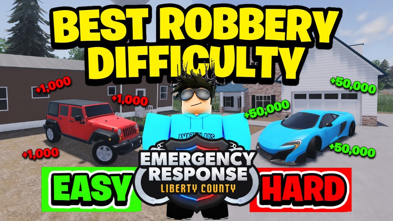 Which ROBBERY DIFFICULTY Is BEST In ERLC? - YouTube