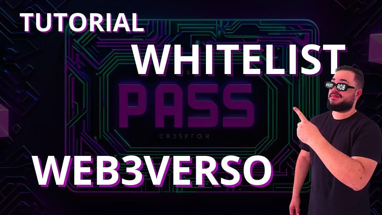 Web3Verso : Tutorial para Participar da Whitelist e Desbloquear Acesso Exclusivo! - YouTube