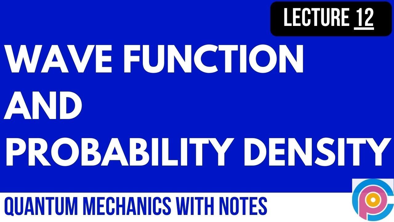 Wave Function And Probability Density - YouTube
