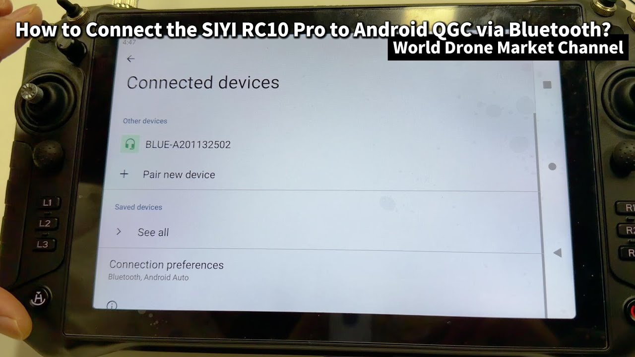 How to Connect the SIYI RC10 Pro to Android QGC via Bluetooth? # ...