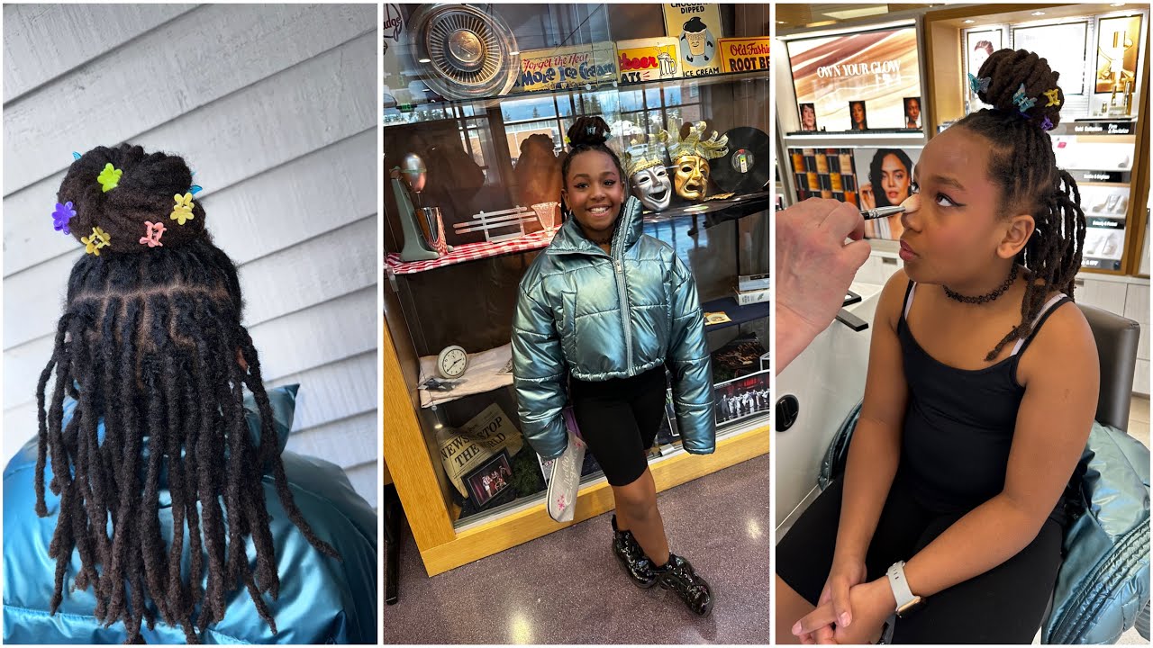 4TH GRADER WENT BACK TO KINDERGARTEN🤣WITH FLY HAIR STYLE* FAMILY VLOG ...