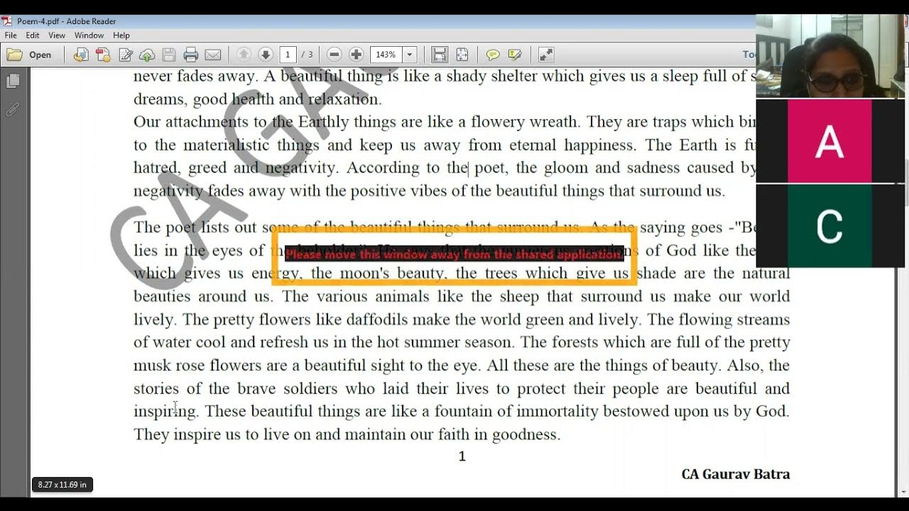 English Class 12 Flamingo Poem A Thing Of Beauty 2 YouTube english-class-12-flamingo-poem-a-thing-of-beauty-2-youtube