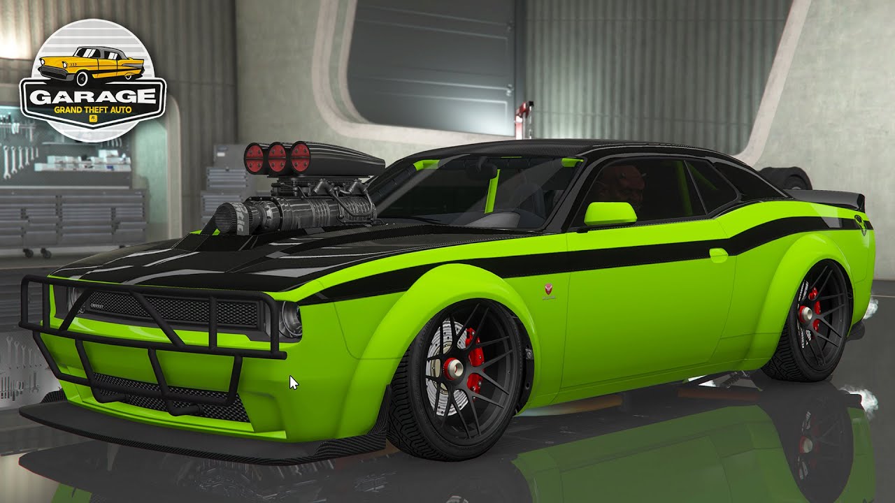 Bravado Gauntlet Hellfire Customization (Dodge Challenger Demon) - GTA ...