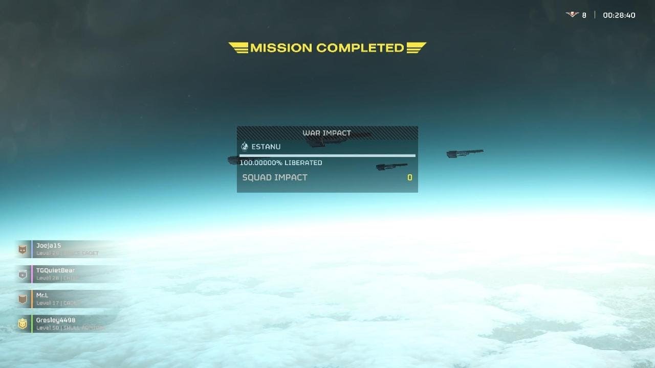 HELLDIVERS 2 Squad Impact 100% - YouTube