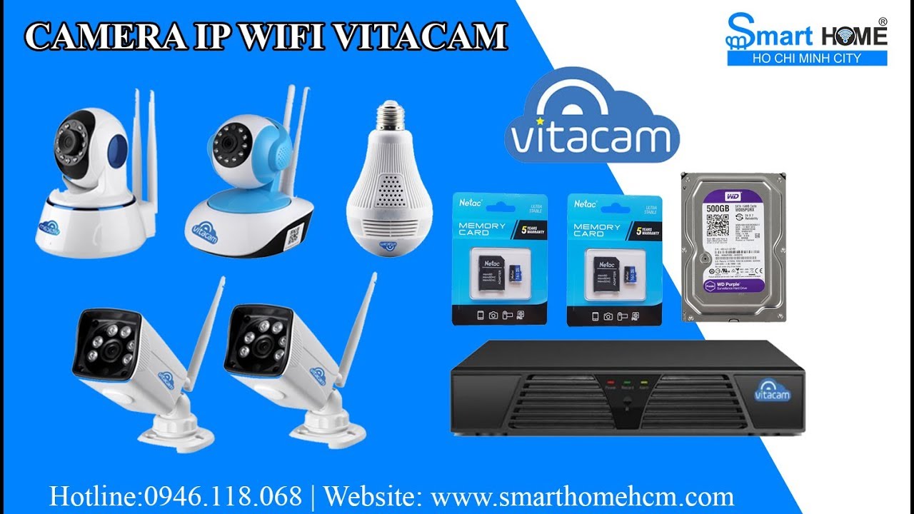 Camera WIFI Vitacam: 5 Mẫu Camera IP Wifi tốt nhất 2018 - Thương hiệu ...