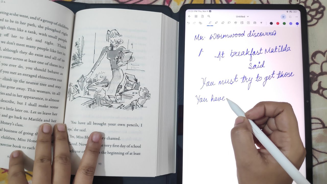 Xiaomi Pad 6 Note Taking with improved Handwriting💯 ️🎓📒📔📕📓📝📖 ️📚👍 - YouTube