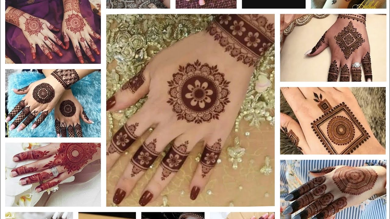 50+ beautiful tikki mehndi designs - YouTube