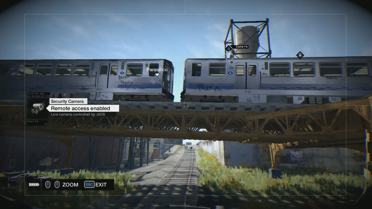 Watch Dogs - Train Glitch Collide - YouTube