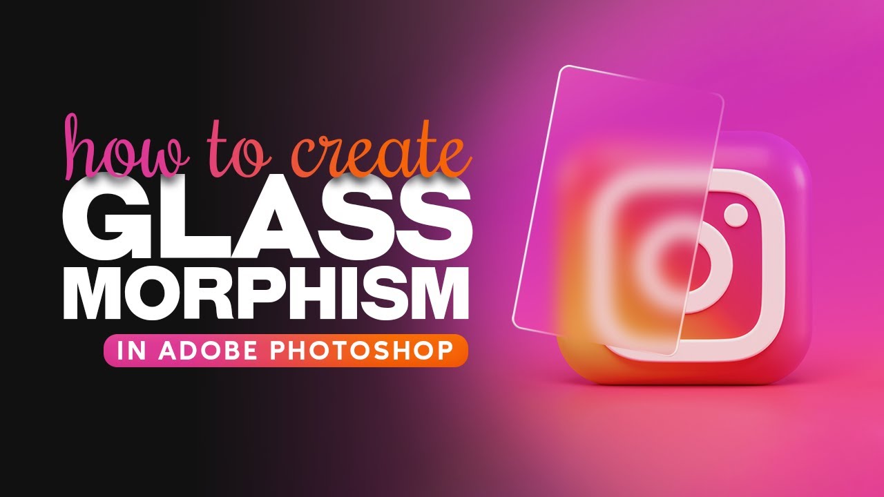 Transparent Blur Effect in Photoshop | Glass morphism Photoshop Tutorial|#photoshop # ...