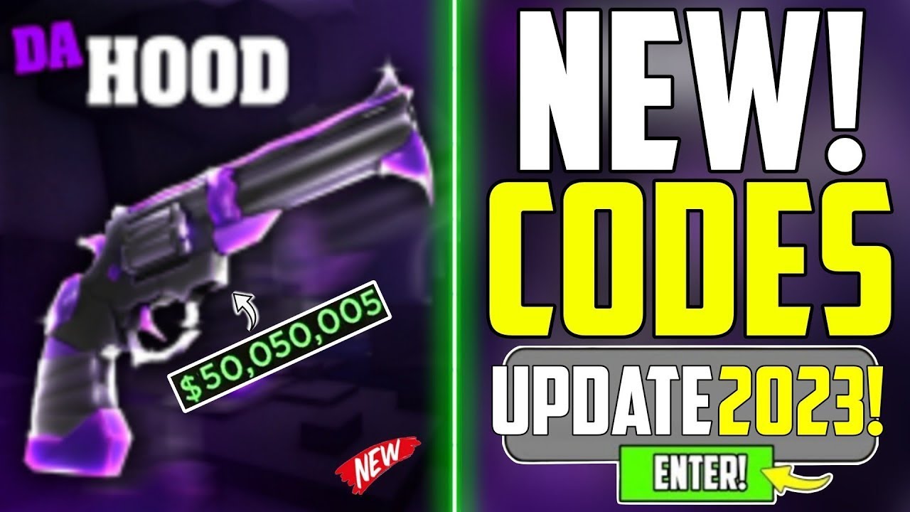 *NEW* working codes for Roblox Da Hood 2023 - YouTube