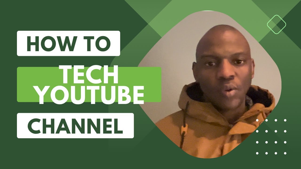 My tech YouTube channel journey - YouTube