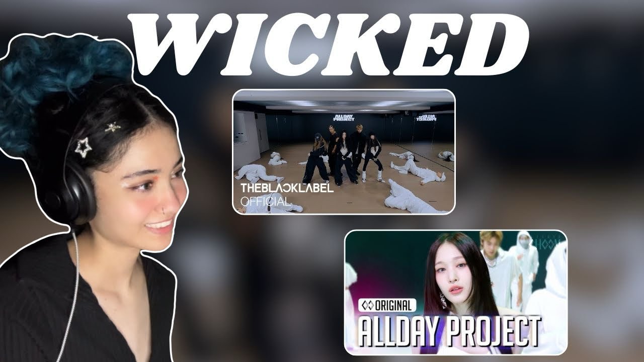 ALLDAY PROJECT (올데이프로젝트) | 'WICKED' STUDIO CHOOM + DANCE PRACTICE | REACTION - YouTube