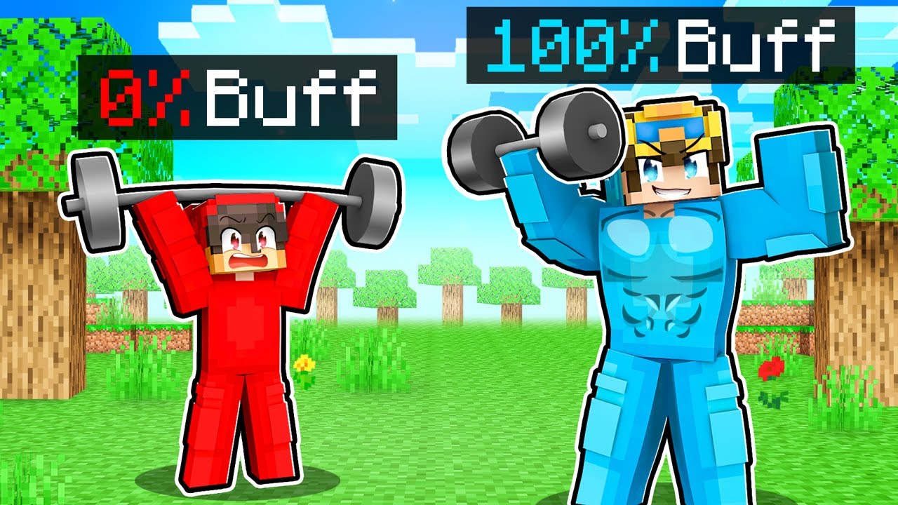 Nico Got 100% BUFF In Minecraft! - YouTube