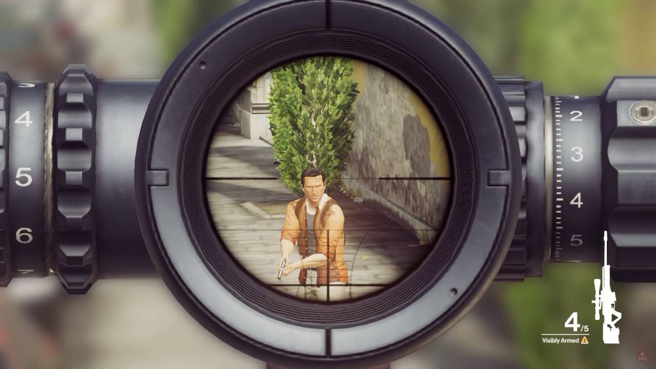 Hitman: Best Sniper Position in Sapienza - YouTube