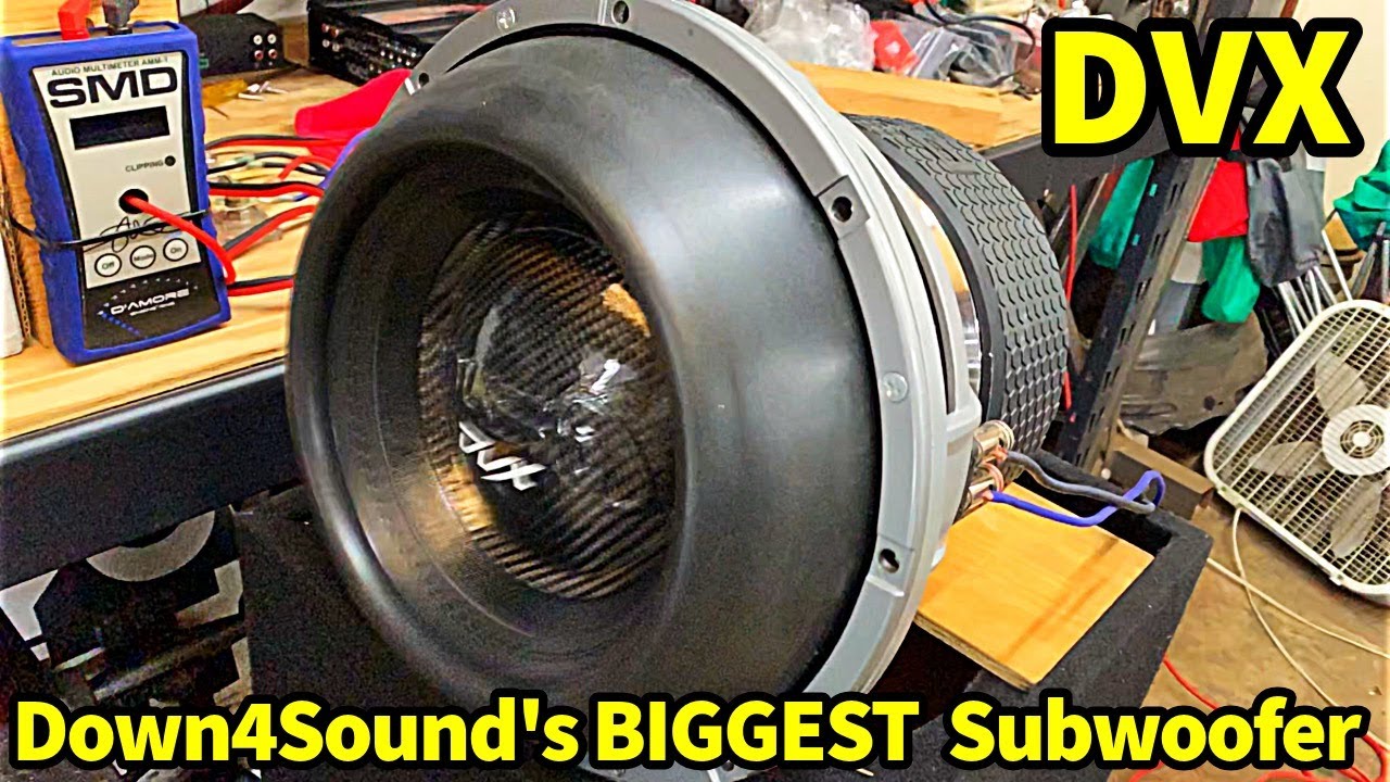 D4S *ALL NEW* BIG BOY SUBWOOFER! The DVX 12 Review - YouTube