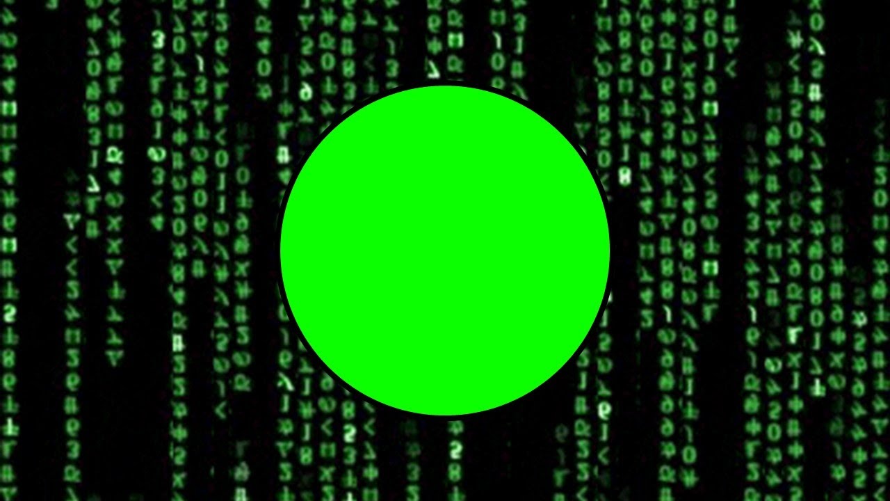 MATRIX! 8 x Matrix animations on green screen - VFX for video Editing # ...