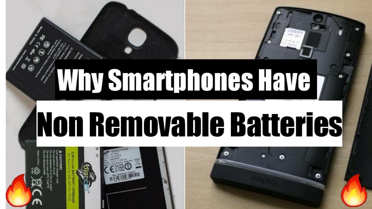 Why Smartphones Have Non Removable Batteries | By Harsh Techno Factz ...