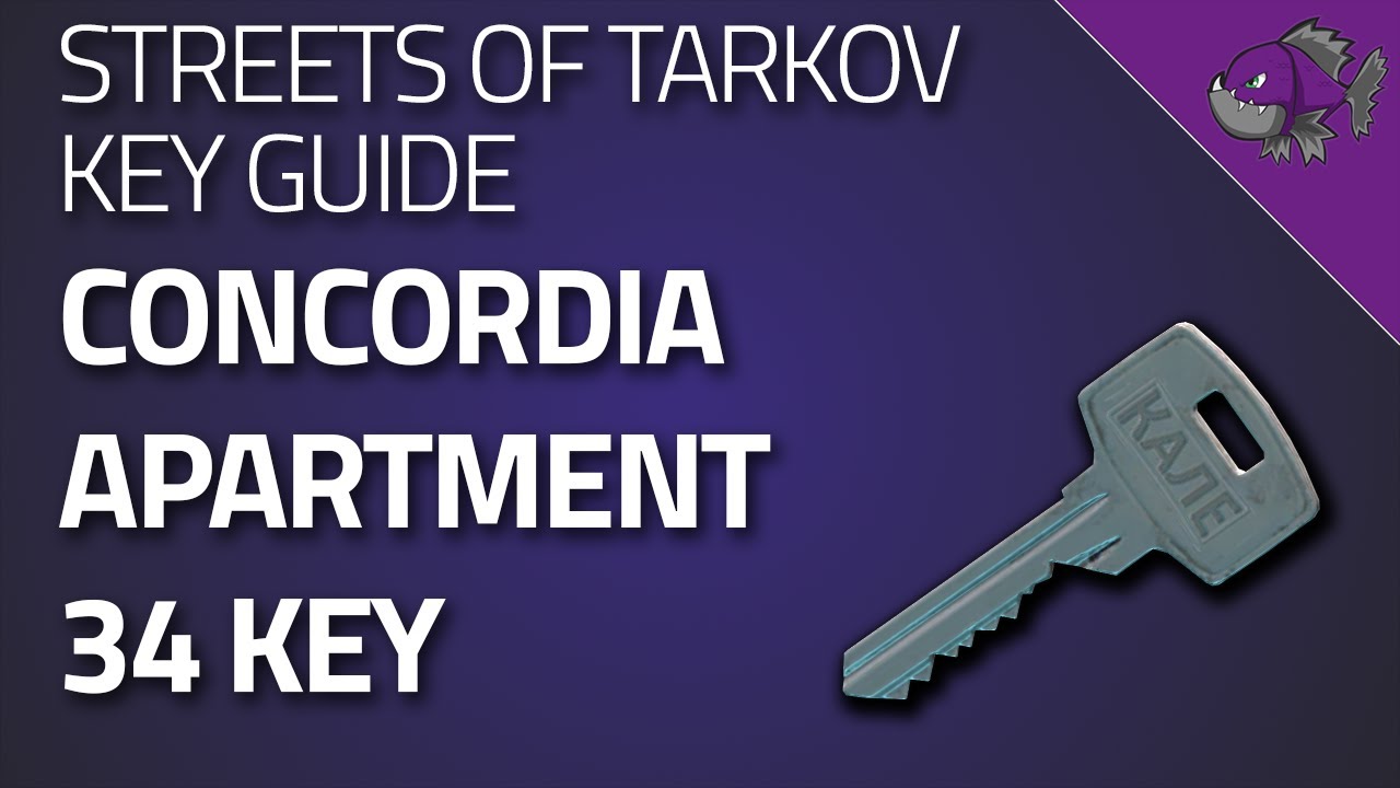 Concordia Apartment 34 Key - Key Guide - Escape From Tarkov - YouTube