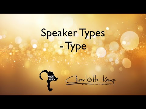 #4 Finding your Speaking Sweet Spot - Speaker Types - YouTube