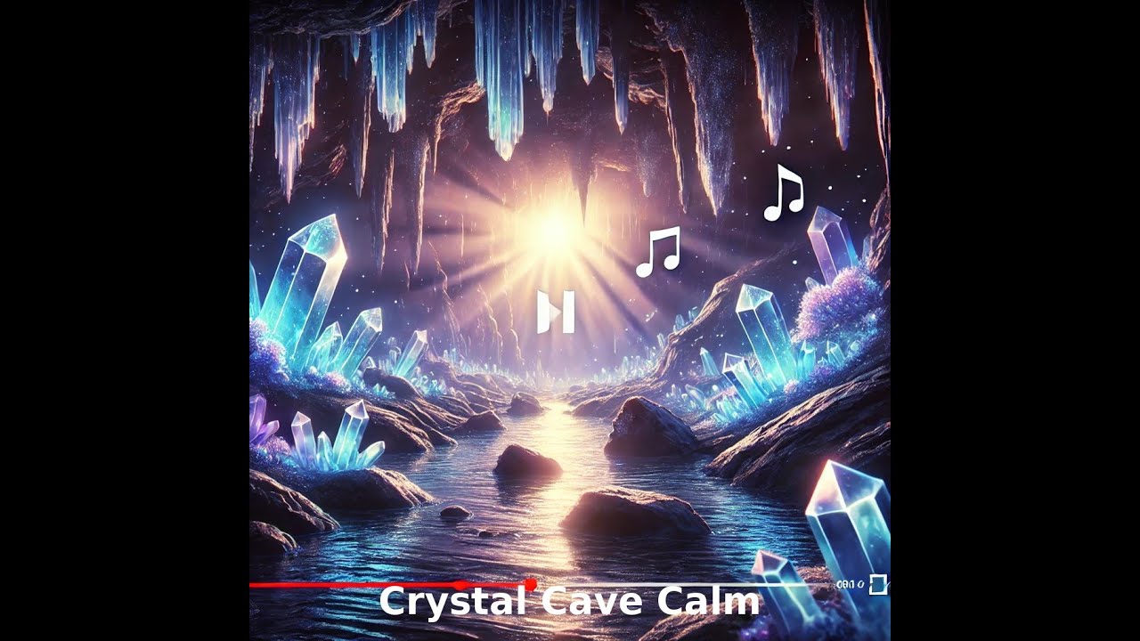 Crystal Cave Calm | Tranquil Healing Music for Relaxation and ...