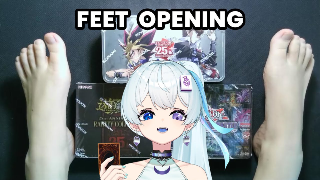 FEET Opening Yu-Gi-Oh! Unboxing - YouTube