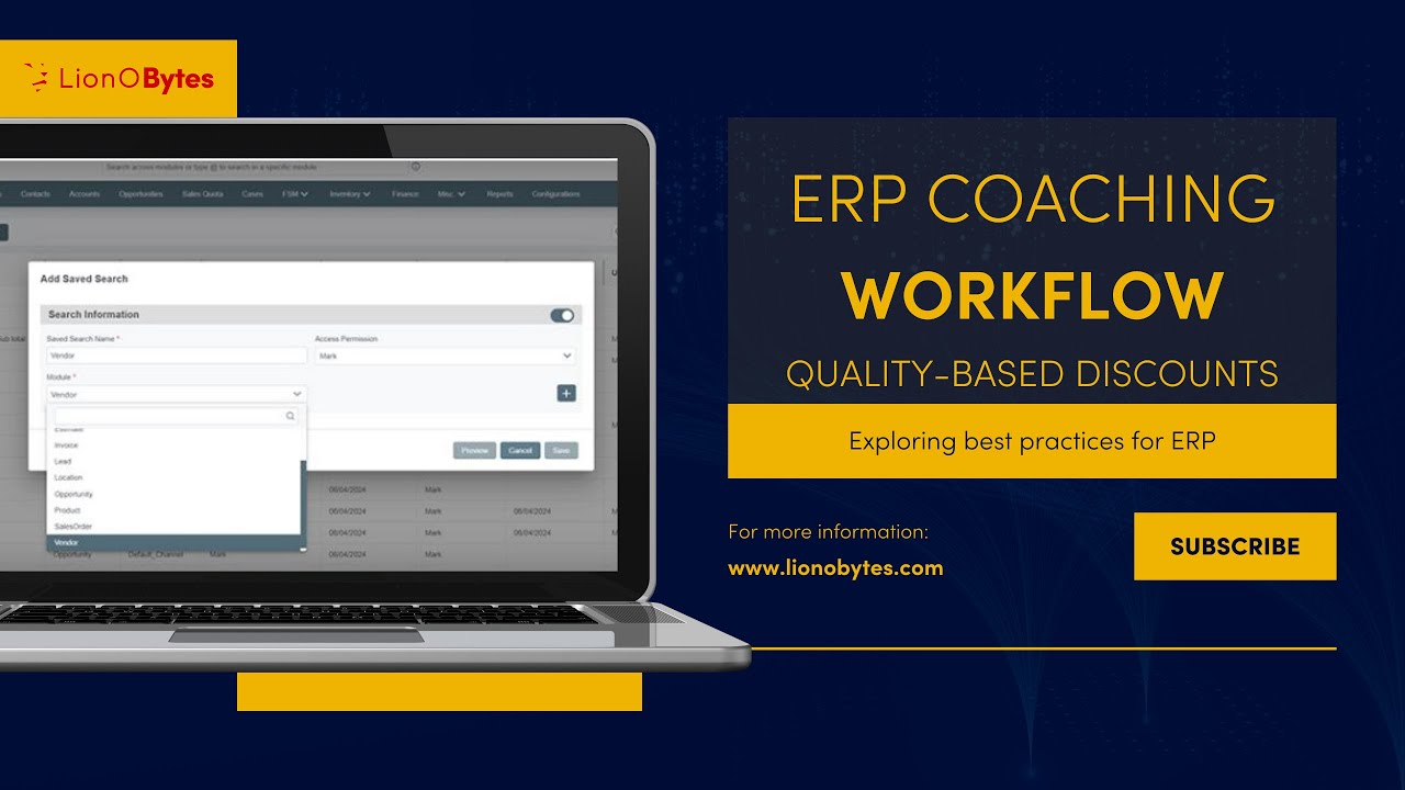 ERP Coaching | How to applying discounts to products automatically ...