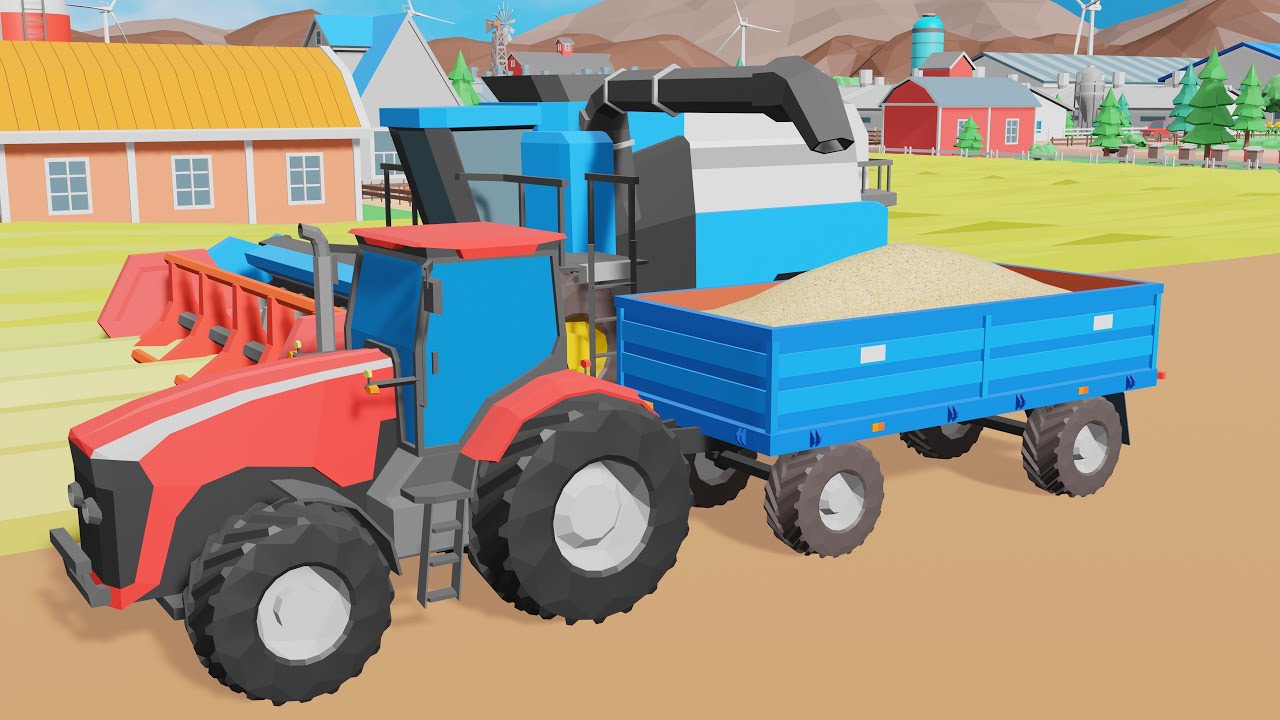 City of Tractors i.e. a new Animated Farm Map and new vehicles ...