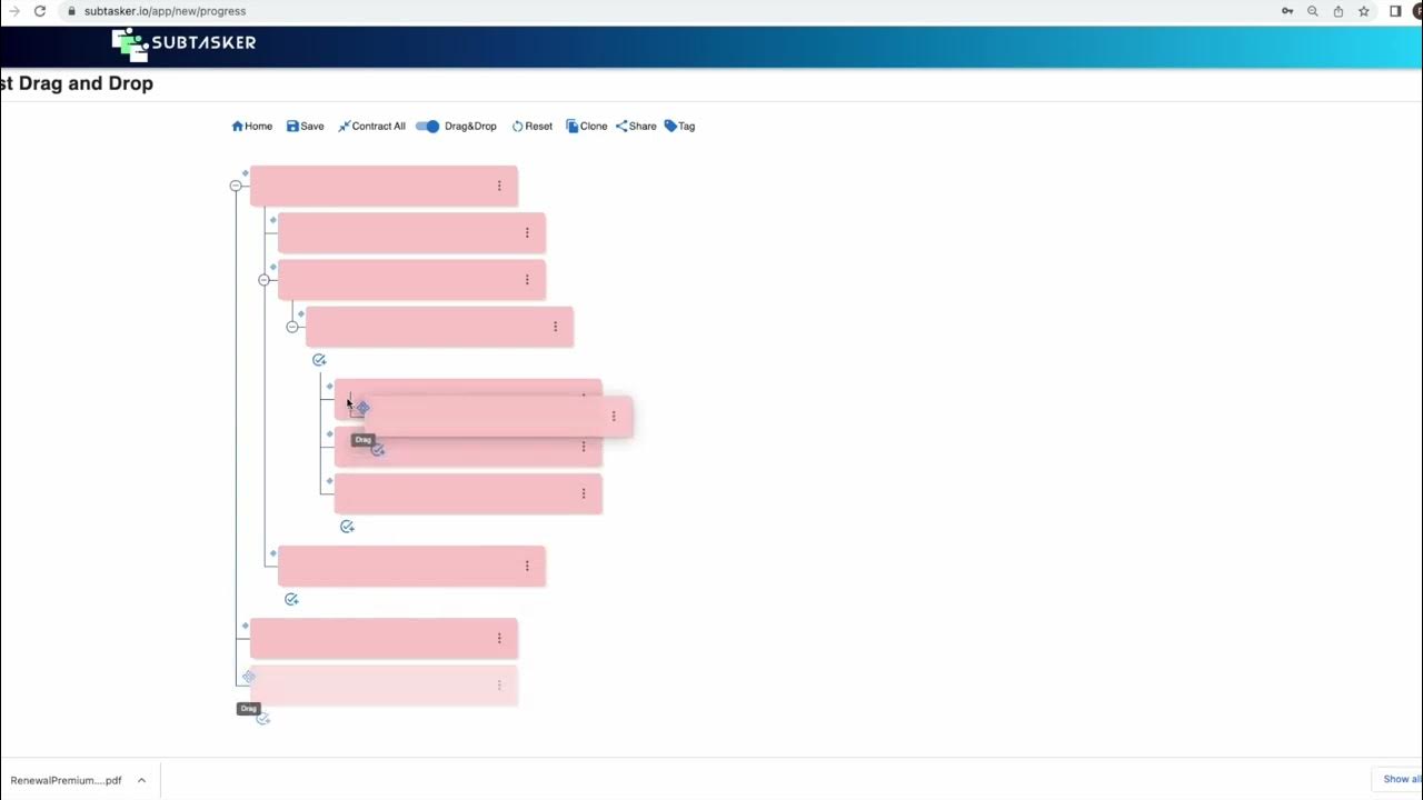 Drag Drop Tasks - YouTube