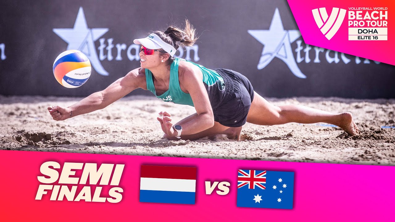 Stam/ Schoon vs. Clancy/ Mariafe - Semi Final Highlights Doha 2023 # ...