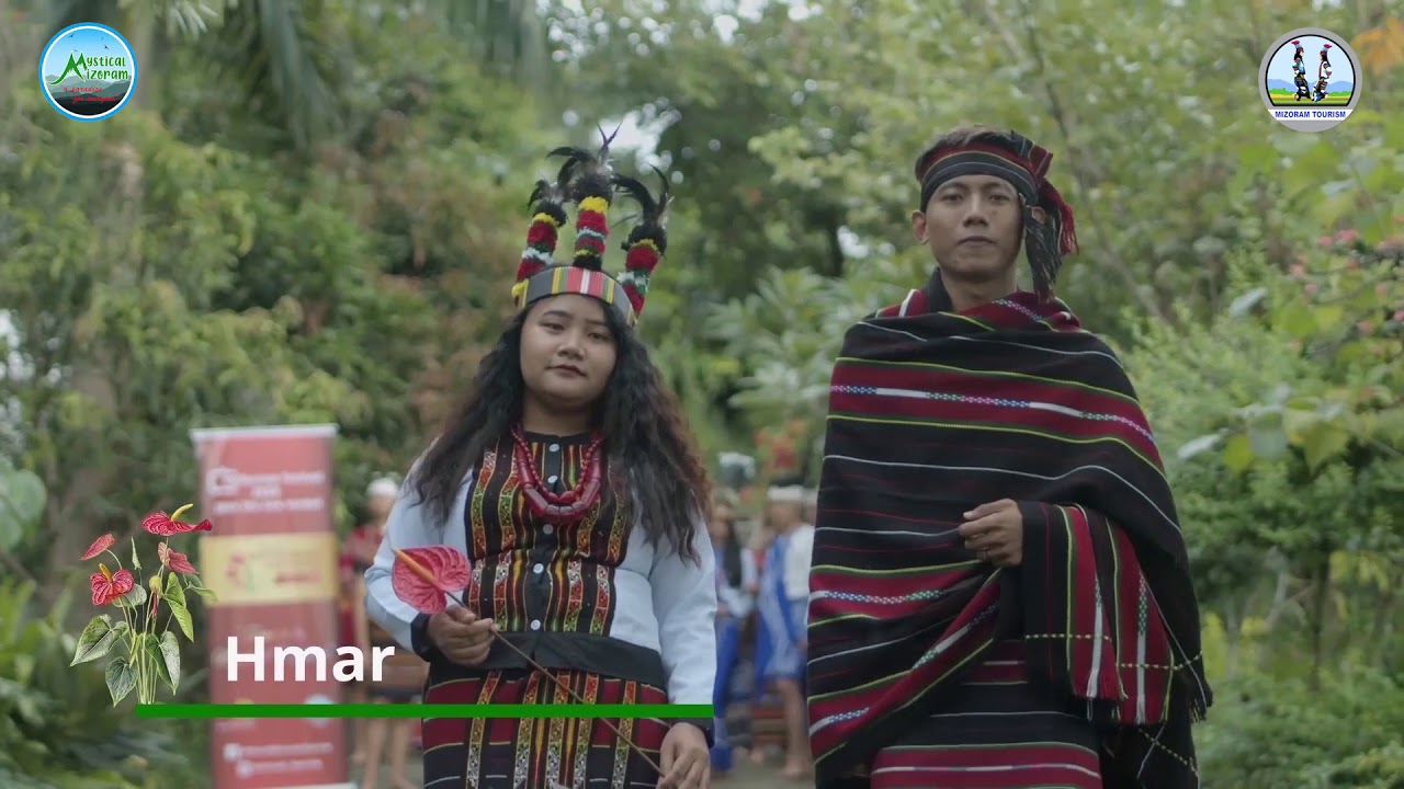 Mizo Costume Parade during Virtual Anthurium Festival 2020 - YouTube